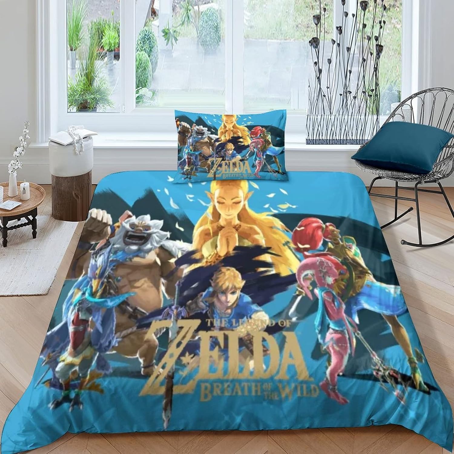 SHARRB The Legend of Zelda Comforter Cover Bedding Set 3D Duvet Cover ...