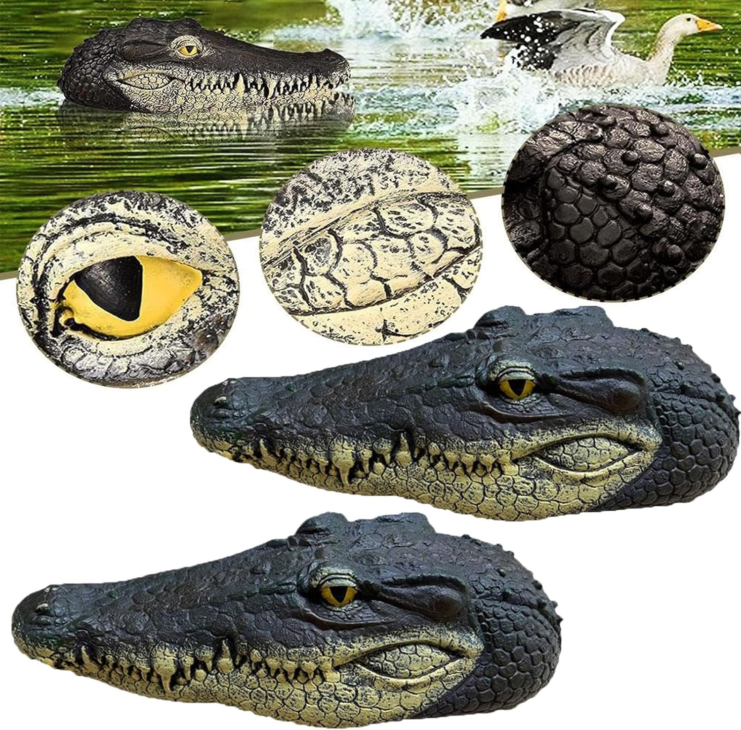 Alligator Pool Float, Duck Deterrents for Pools, Chile | Ubuy