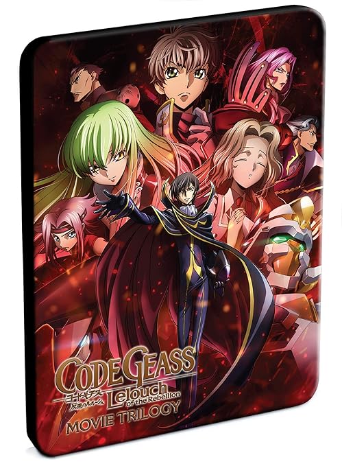 Amazon.com: Code Geass: Lelouch of Rebellion - Movie Trilogy [Blu-ray ...