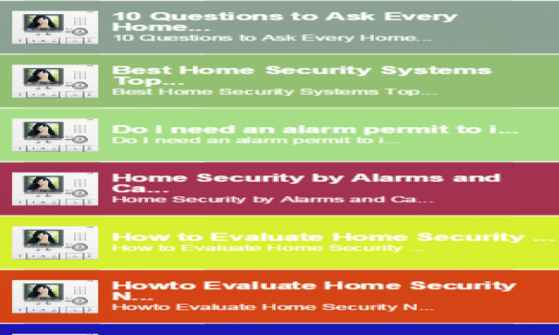 Security Alarm Guide - App on Amazon Appstore