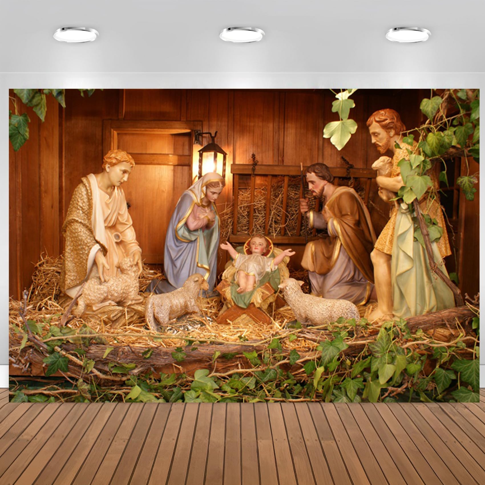 Nativity Paintings Wallpaper