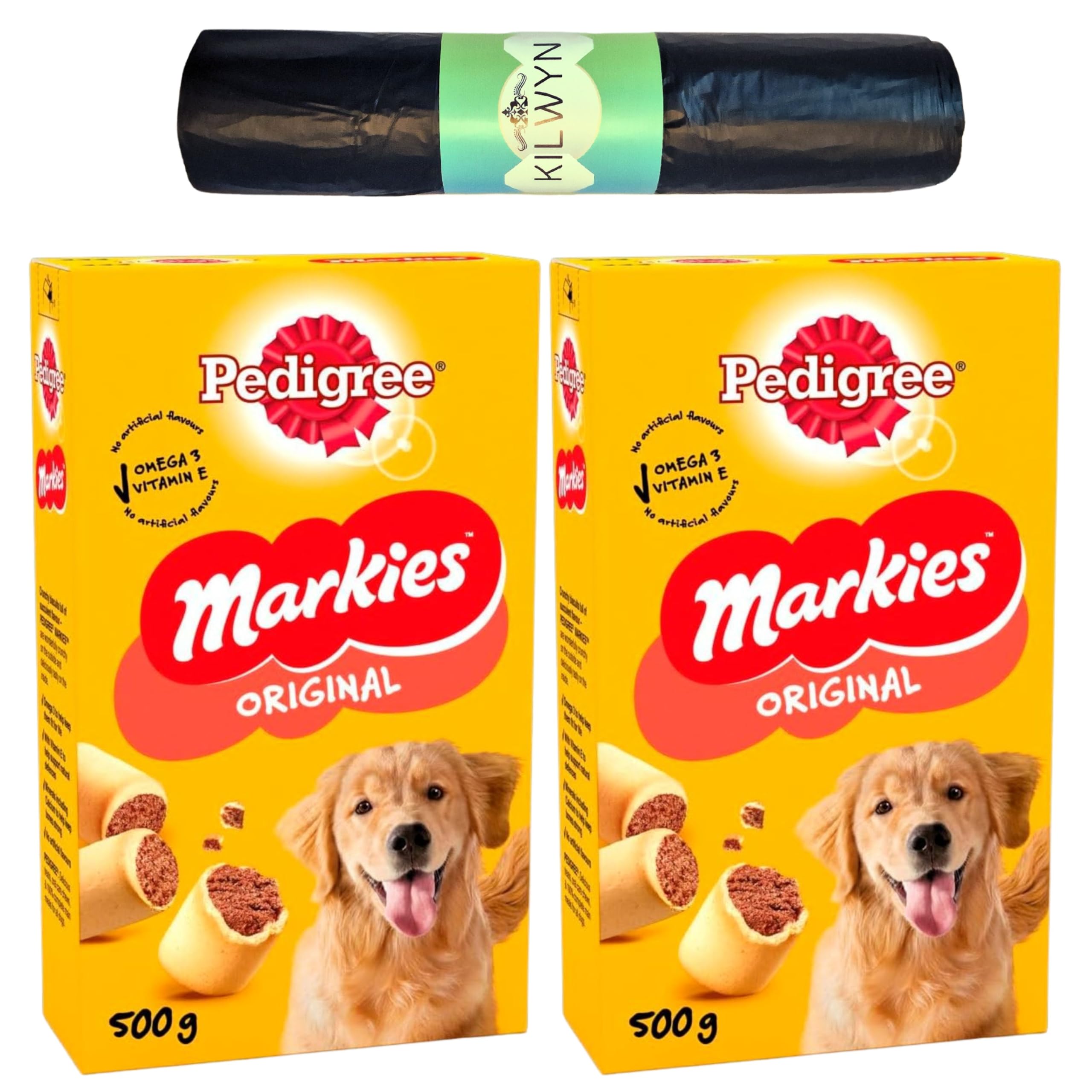 Markies Original 2X (500g) Adult Dog Treats Marrowbone Snacks Low Fat ...