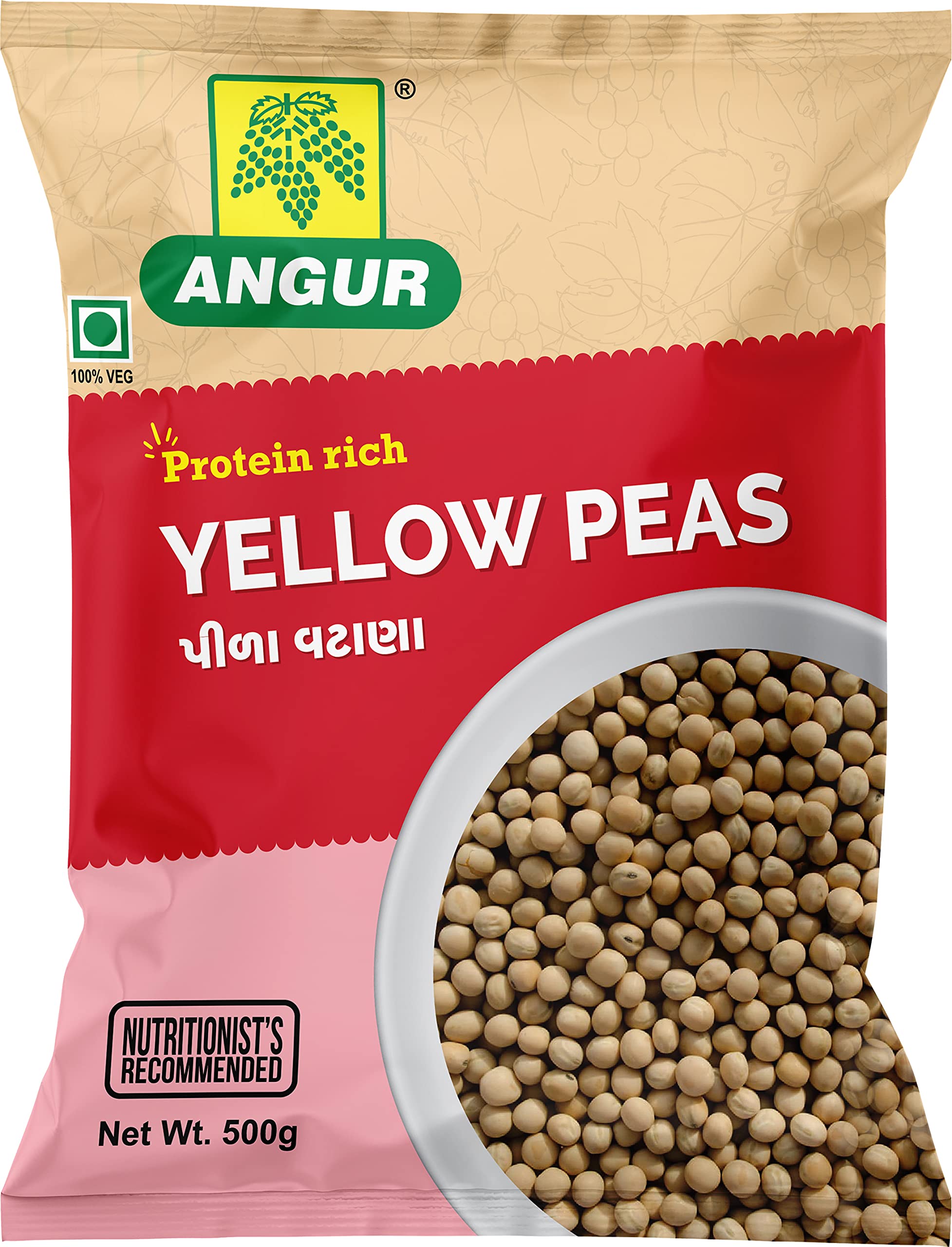 Angur Yellow Peas - 500g : Amazon.in: Grocery & Gourmet Foods