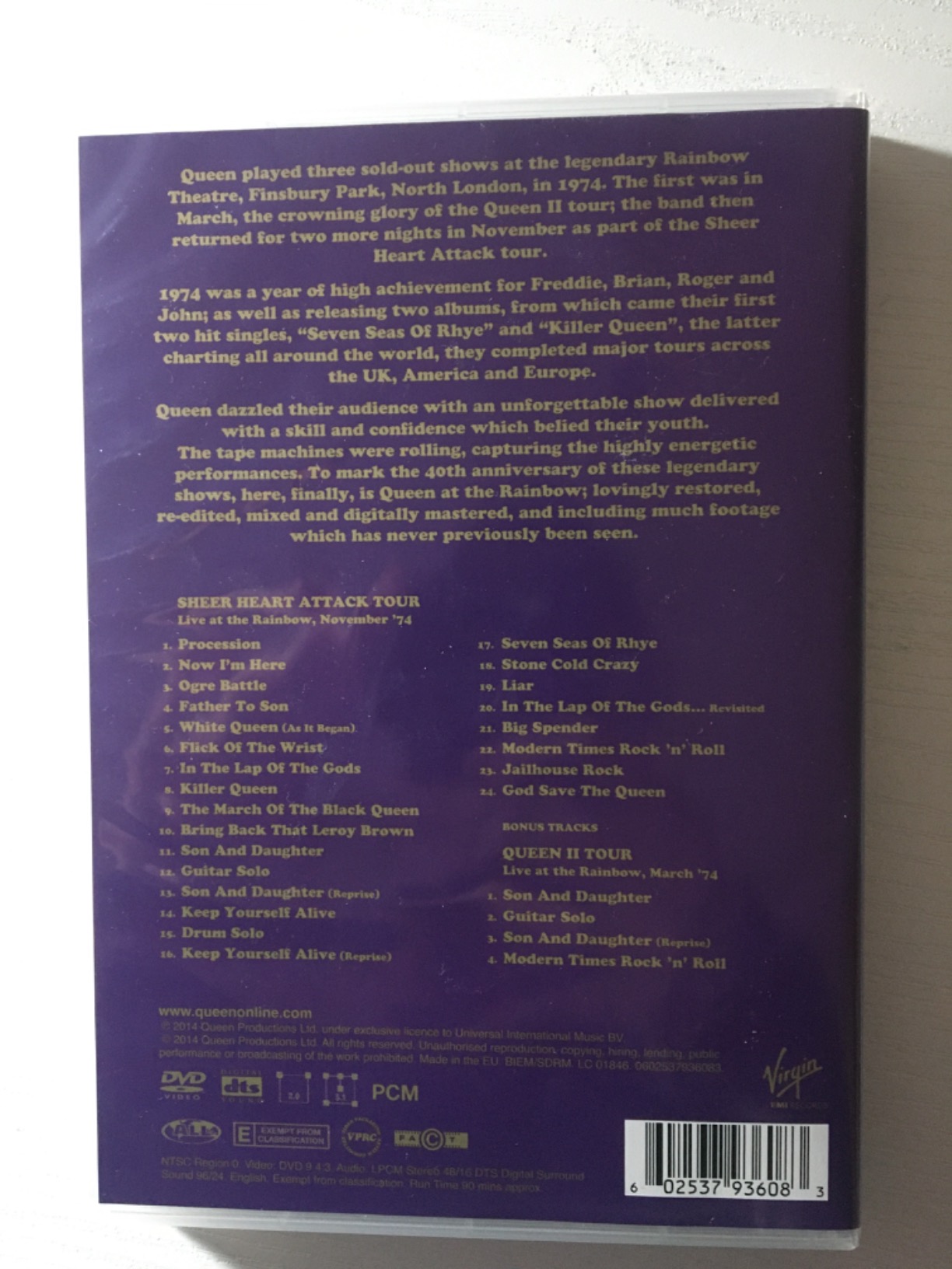 Queen - Live At The Rainbow 74 (Blu-Ray+Cd) : Amazon.it: Libri