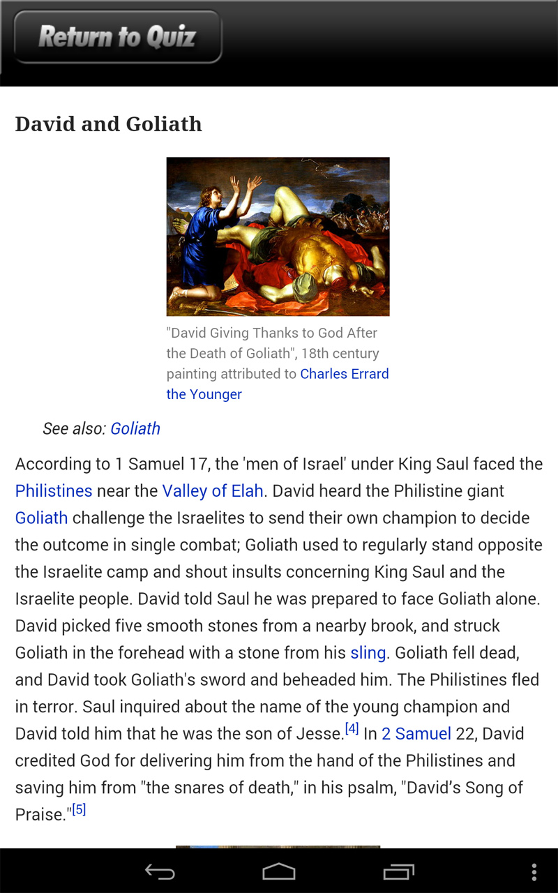 Ultimate Old Testament Quiz - App on Amazon Appstore
