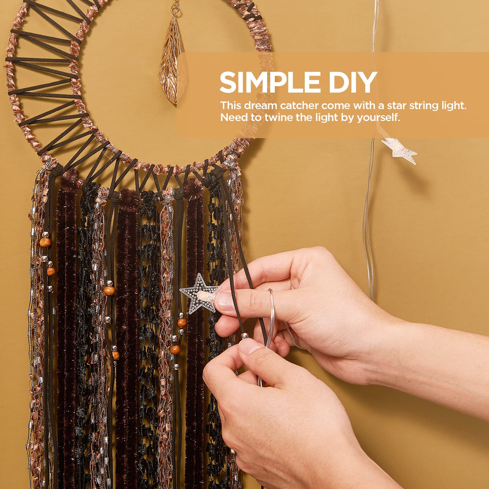 String Dream Catcher Nail