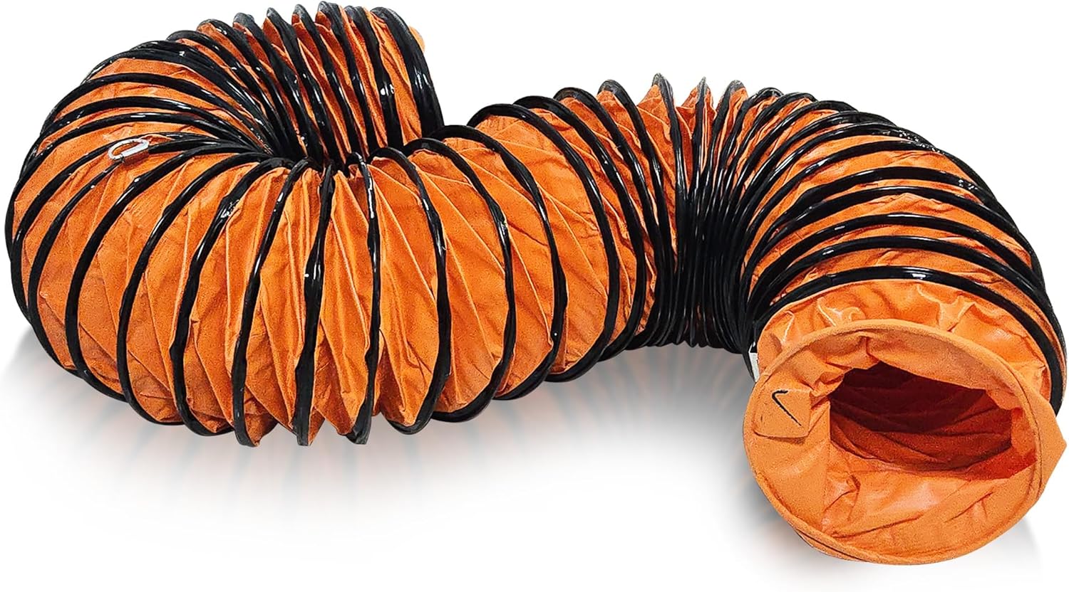 8Inch × 16FT PVC Duct Hose Protable HVAC Duct Hosing for Utility Blower ...