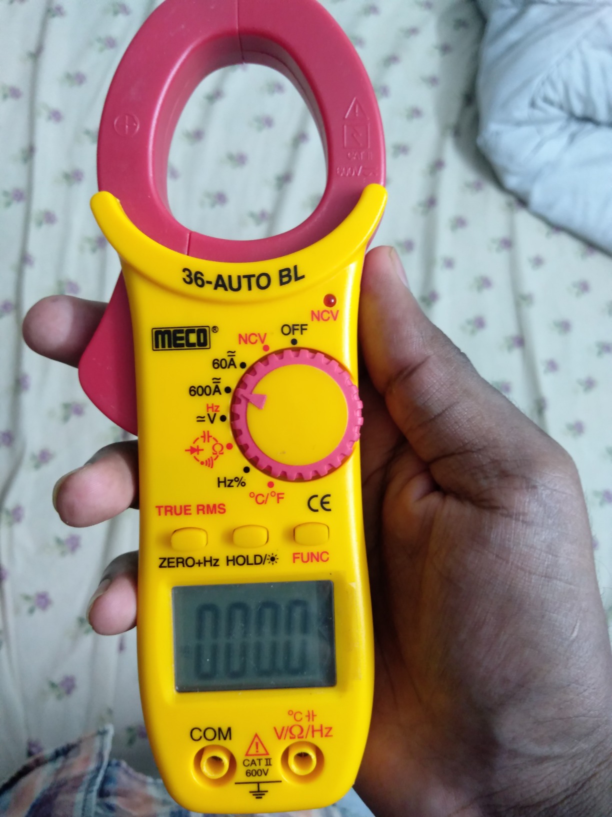 Meco 36 Auto Bl Digital Clamp Meter : Amazon.in: Industrial & Scientific