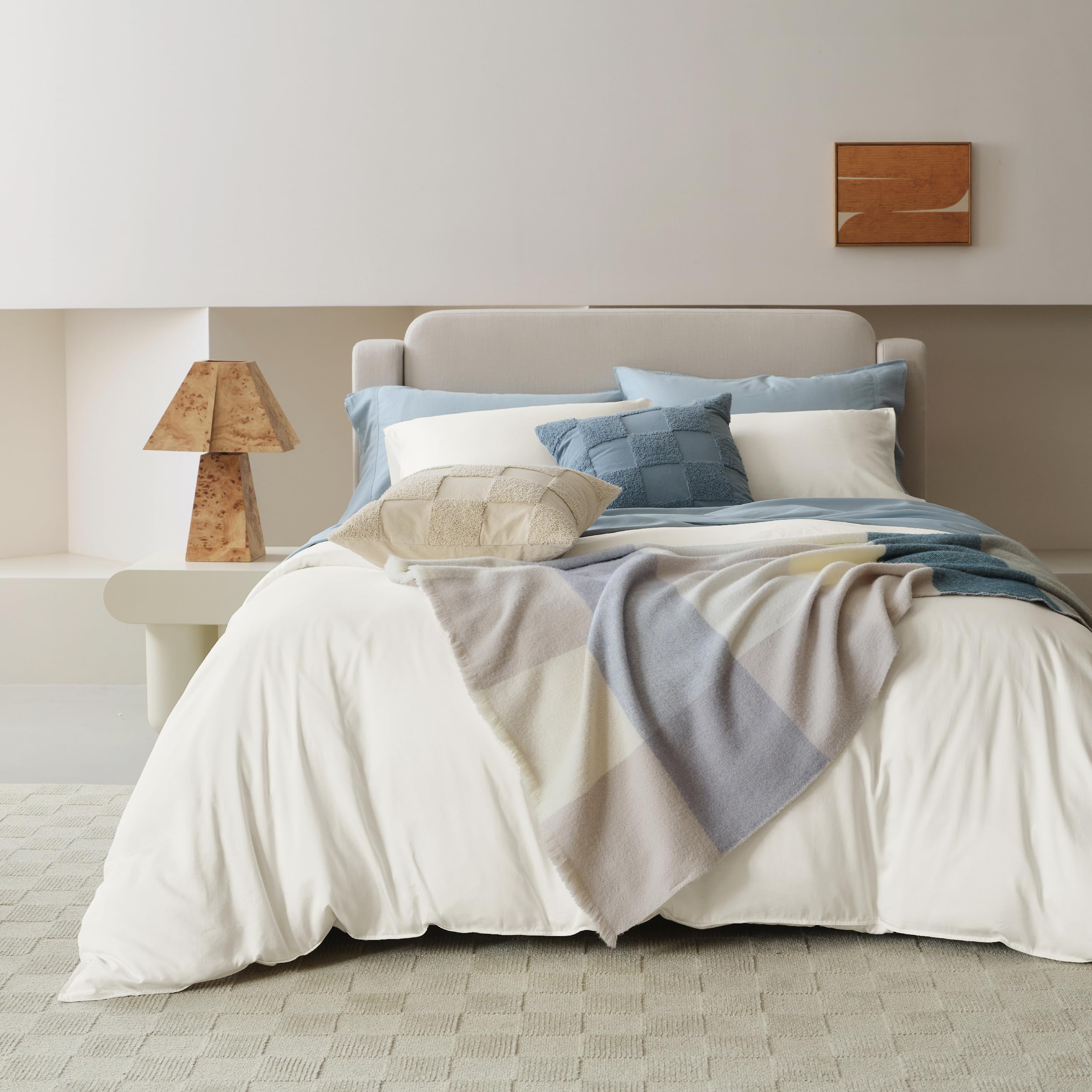 Double Stitch Duvet Cover