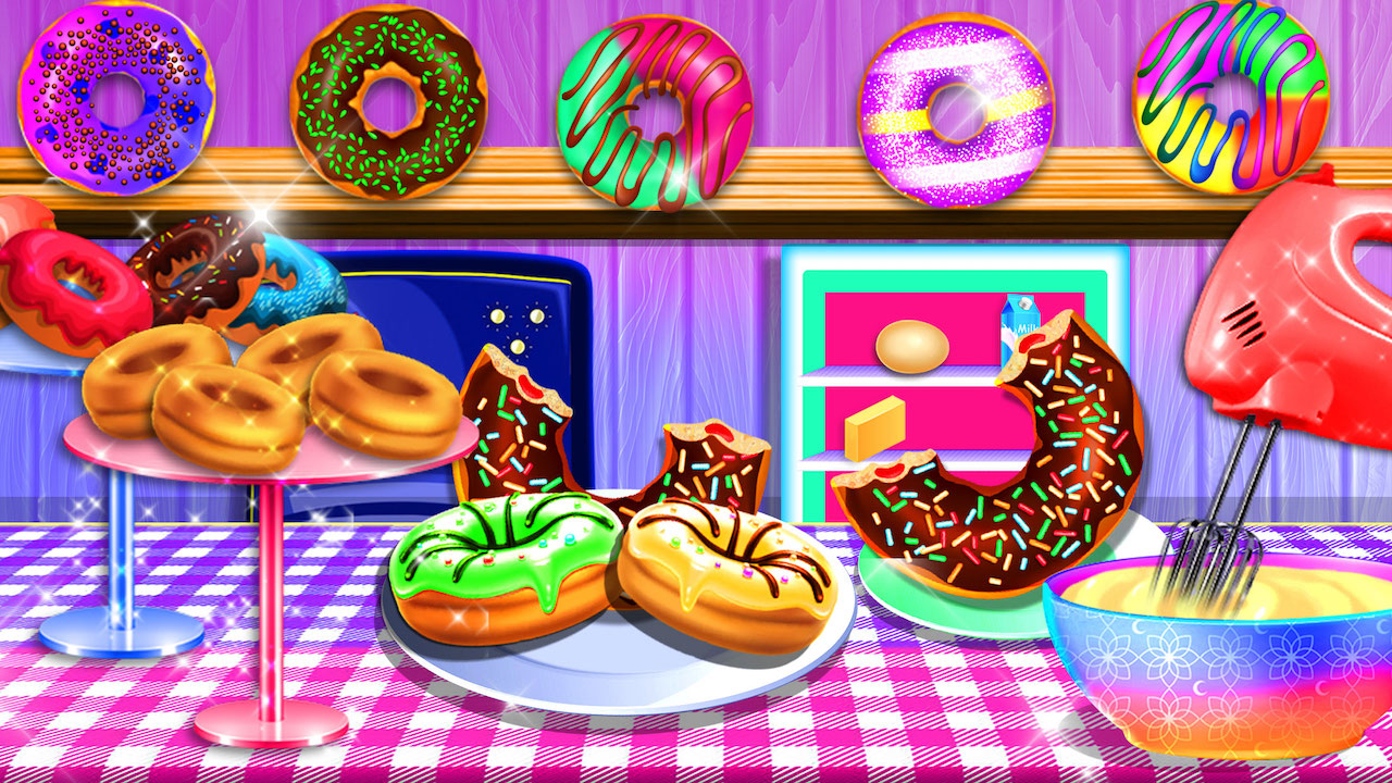 My Sweet Donut Maker Bakery Shop-The Best FREE Food Maker Games for ...