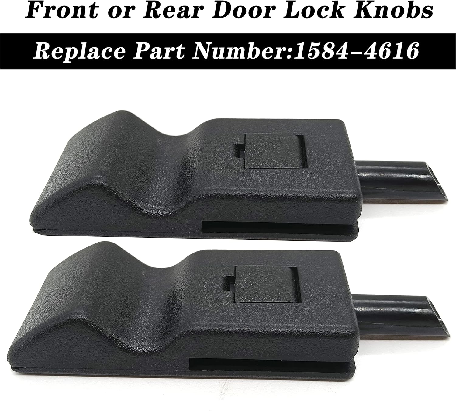 Rldym Perilla de bloqueo de puerta lateral delantera o trasera interior ...