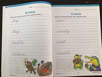 Carson Dellosa Cursive Handwriting Workbook for Kids, Grades 3-5 ...