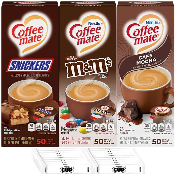 Buy Nestle Coffee mate Liquid Coffee Creamer Singles Variety Pack ...