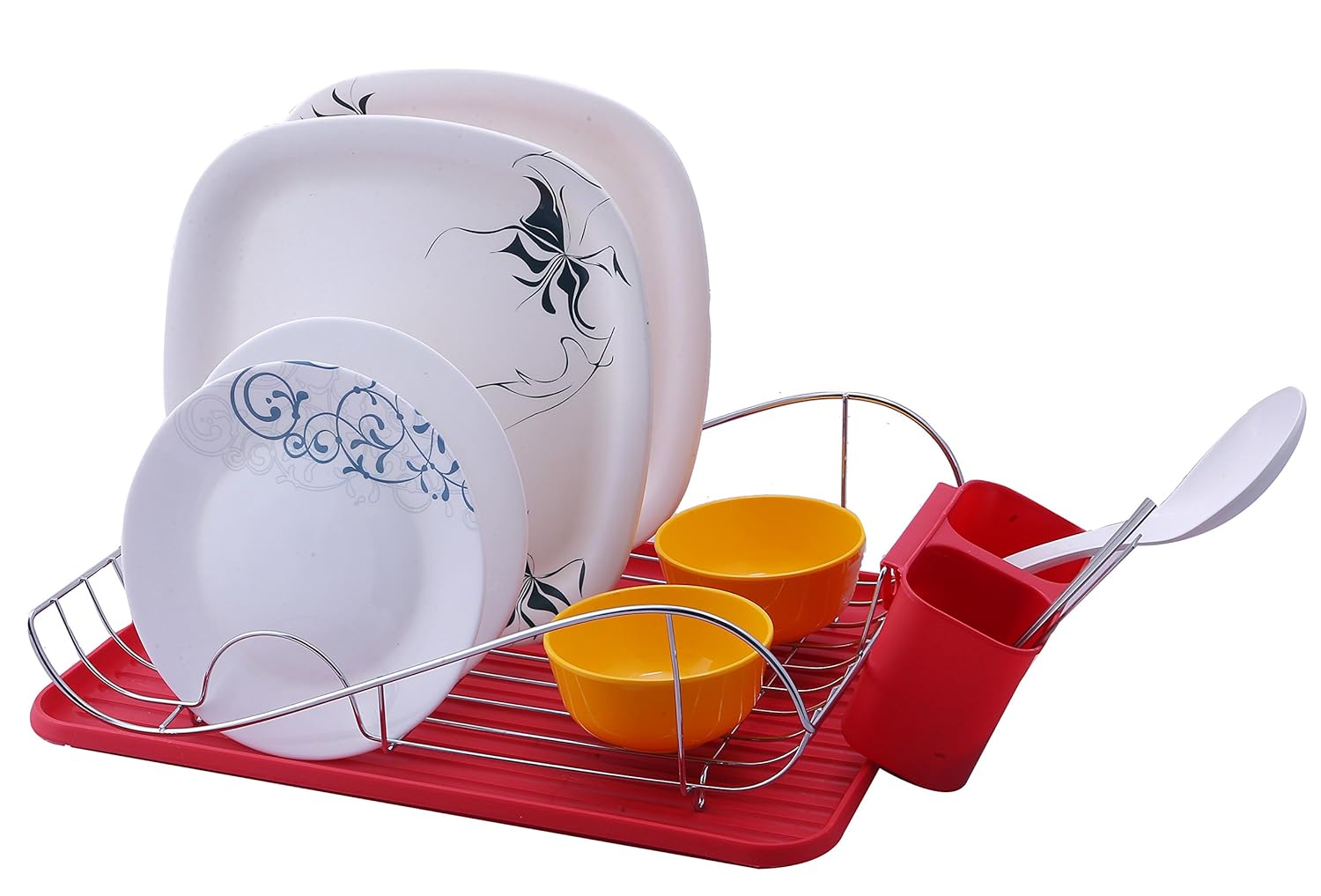 Buy Novicz Stainless Steel Dish Rack Red Online At Low Prices In India buy-novicz-stainless-steel-dish-rack-red-online-at-low-prices-in-india