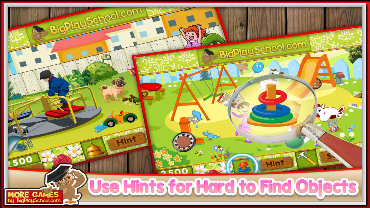 #33 - Kids Playground - New Free Hidden Object Games - App on Amazon Appstore