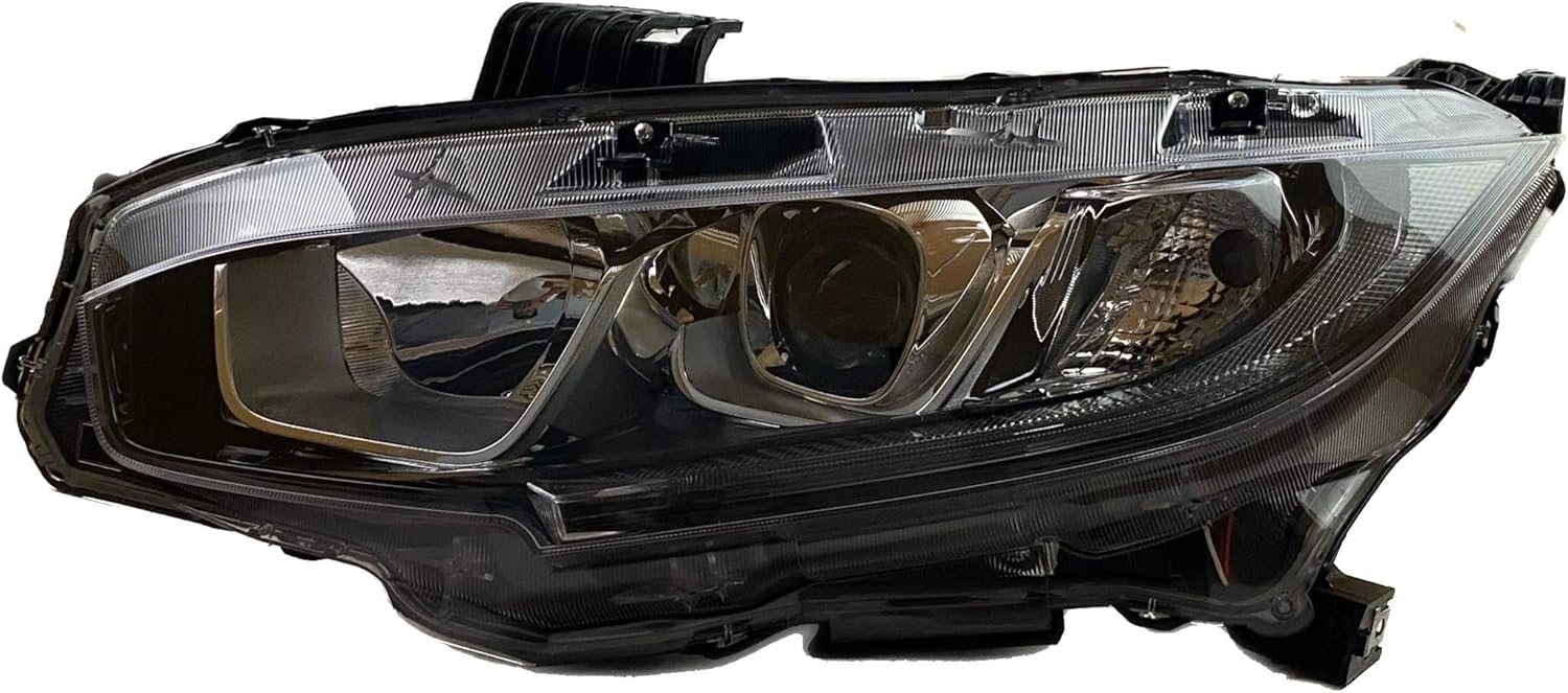 Amazon.com: SN Halogen Headlight Assembly for 2016 2017 2018 Honda ...