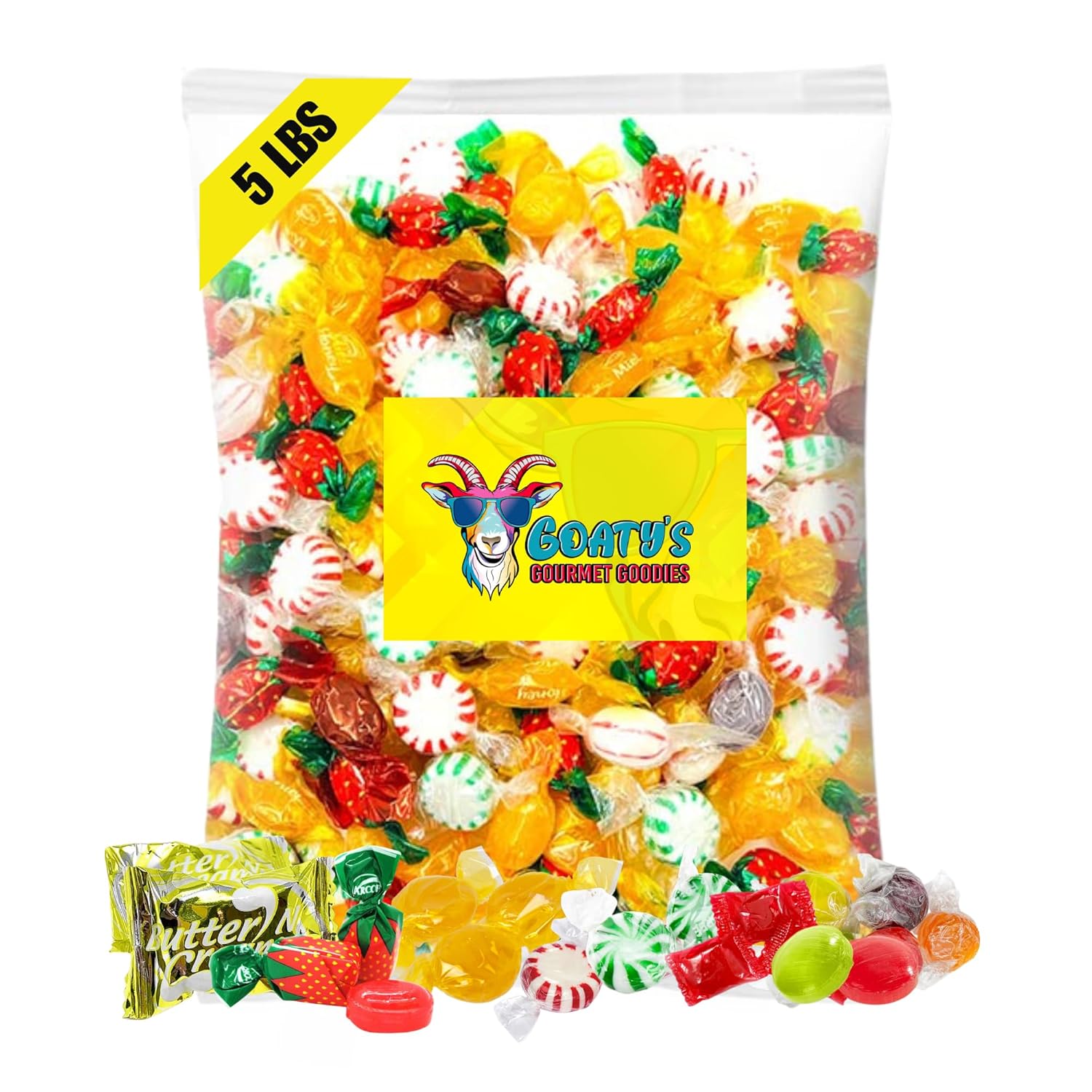 Amazon.com : Goaty's Gourmet Goodies Deluxe Oldies Assorted Hard Candy ...