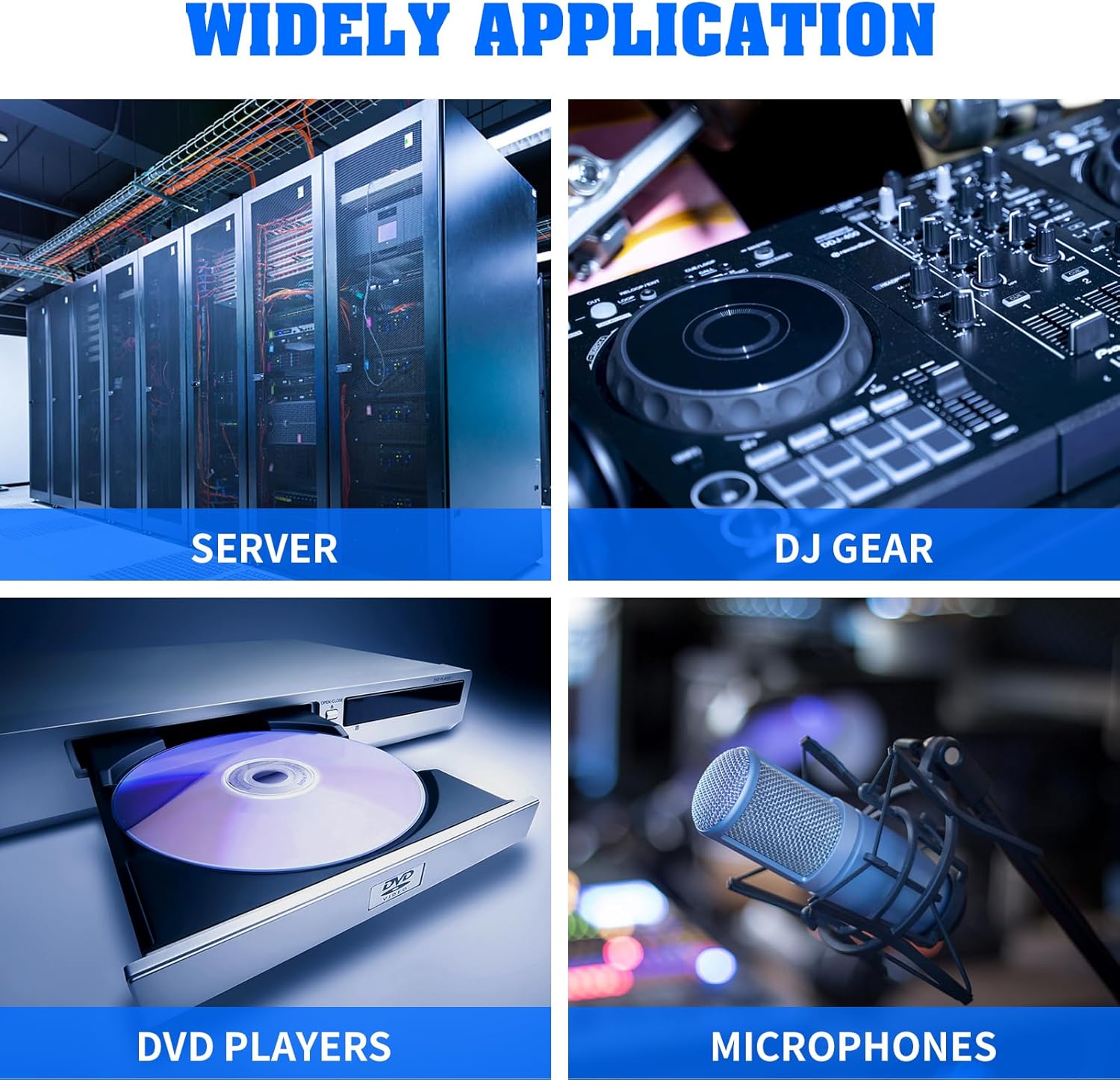 Ktaxon 12U AV Rack, Recording Studio Racks with Removable Side Panels ...