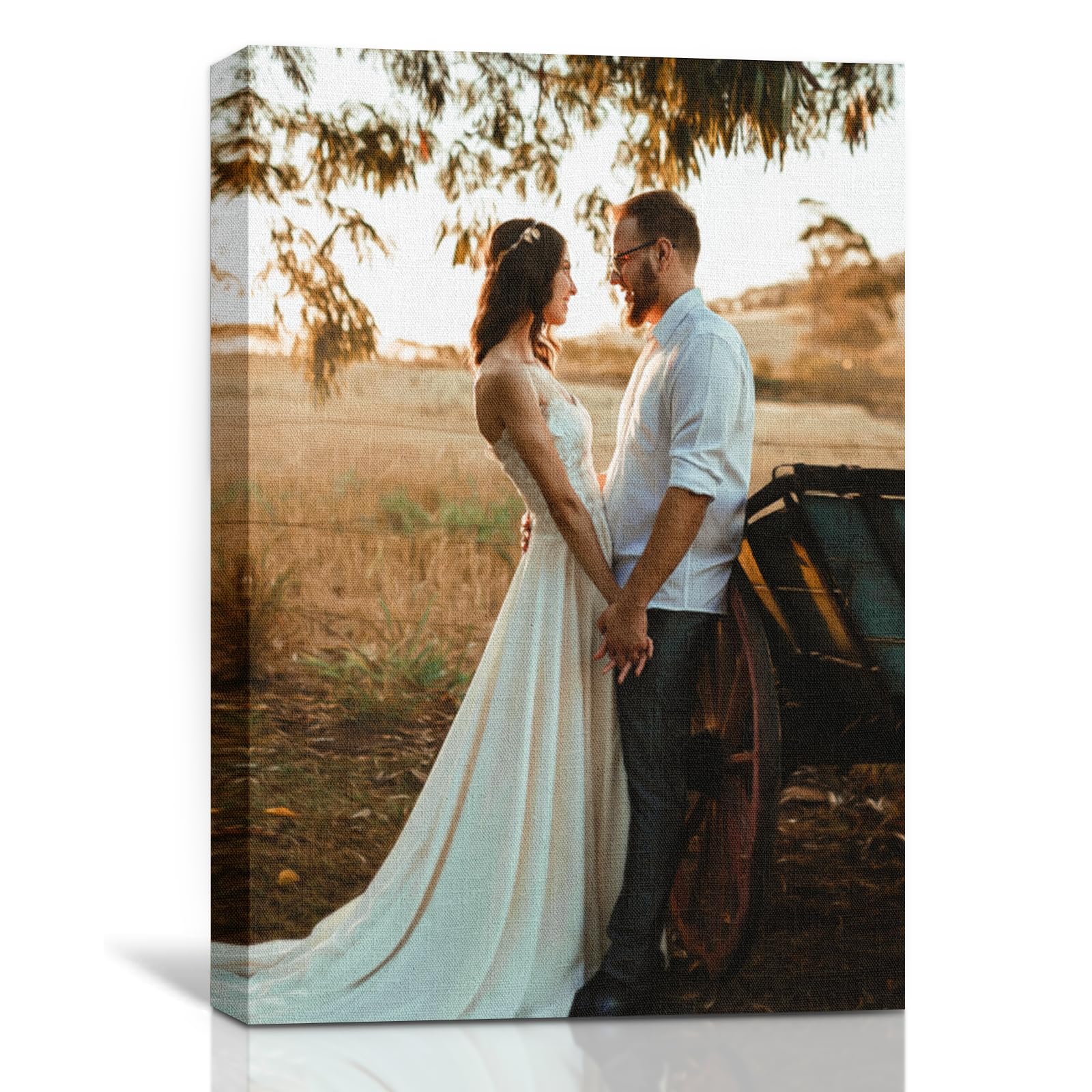 Amazon.com: Personalized Picture Framed Canvas Prints, Custom Canvas ...