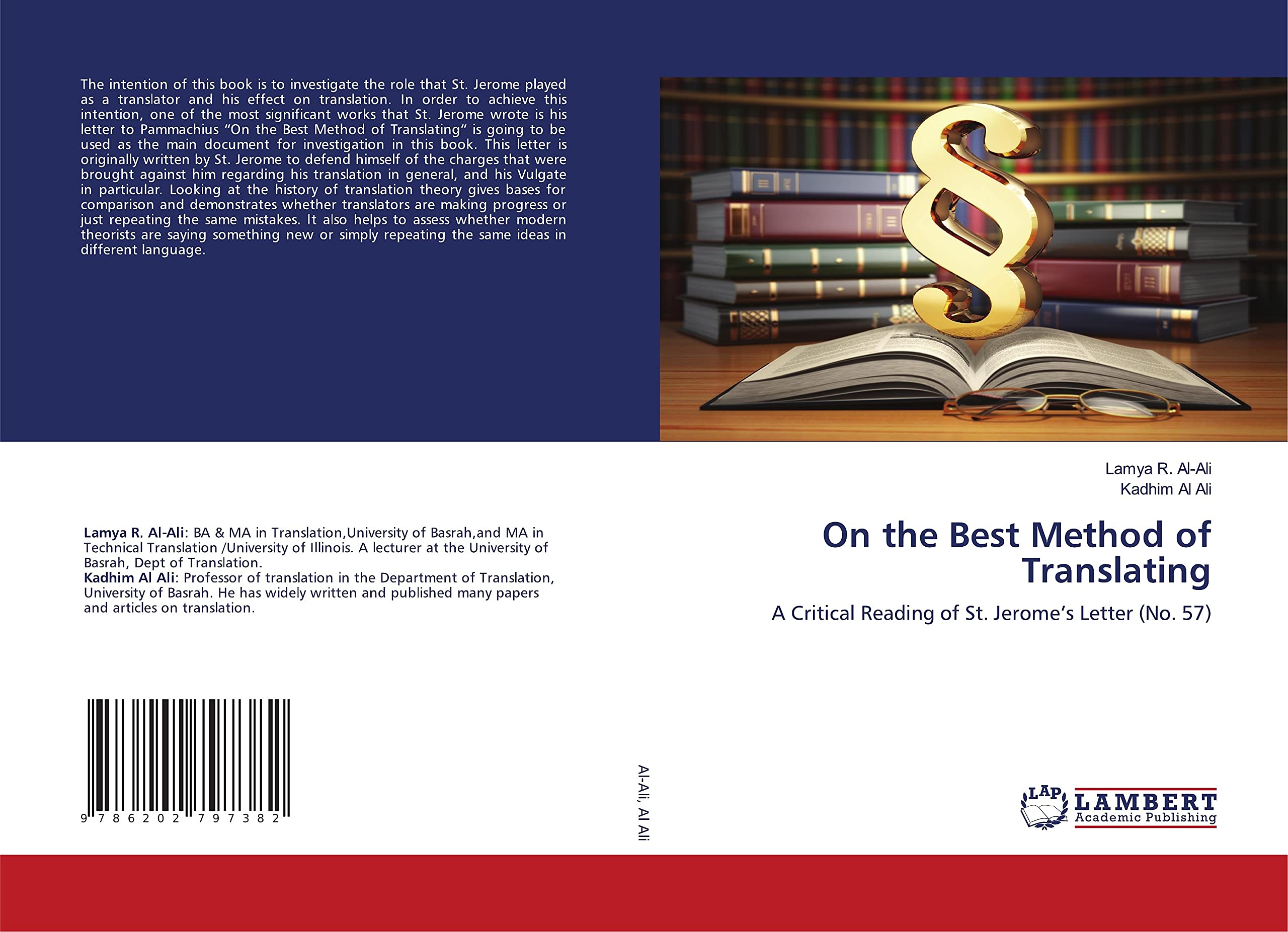 On the Best Method of Translating: A Critical Reading of St. Jerome’s ...