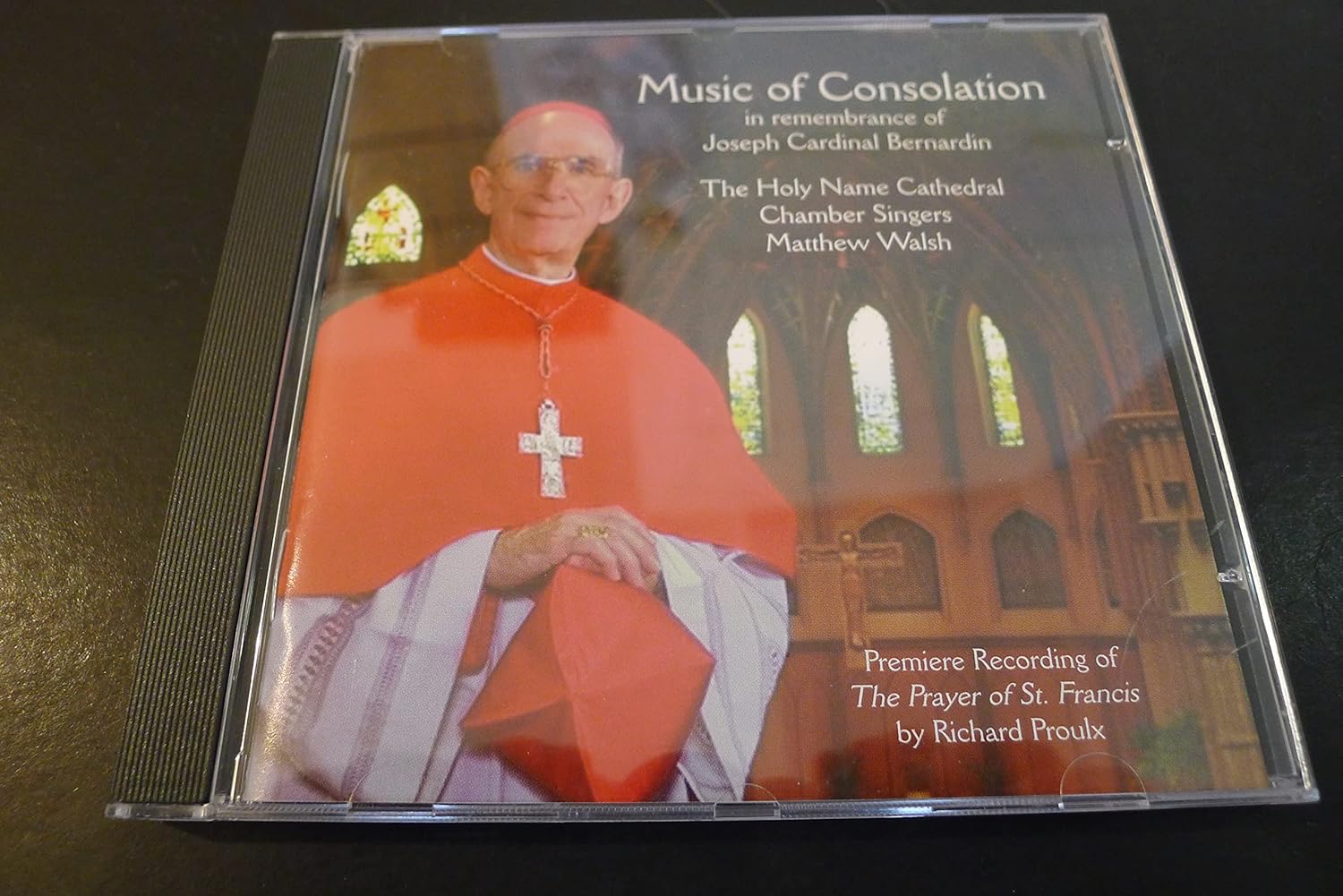 Music of Consolation in Remembrance of Joseph Cardinal Bernardin ...