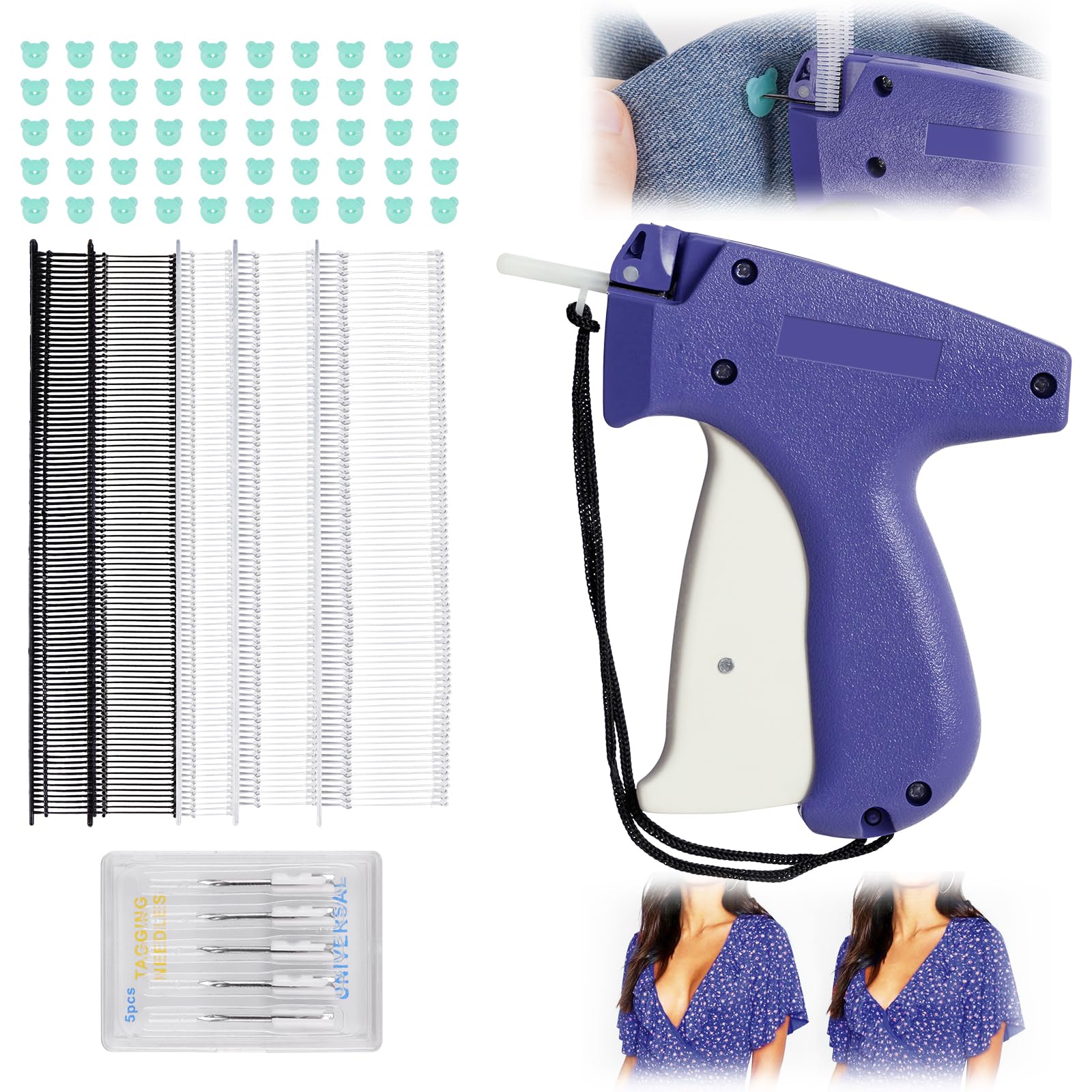Amazon.com: Livole Quick Clothing Fixer, Micro Sewing Gun, Mini Stitch ...