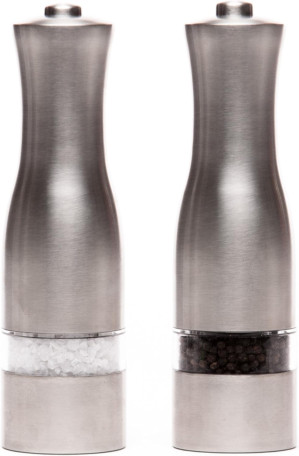 Amazon.com: Chanasya Battery Powered Electric Salt & Pepper Mill ...