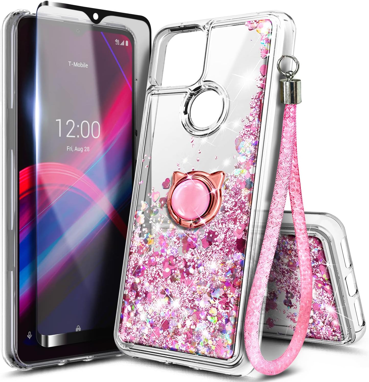 Amazon.com: for Revvl 4 Phone Case with Stylus, T-Mobile Revvl 4 Case ...