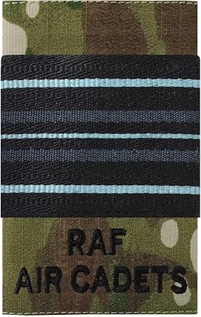 RAF Air Cadets Officers Rank Slides, MTP Sqn Ldr : Amazon.co.uk: Fashion