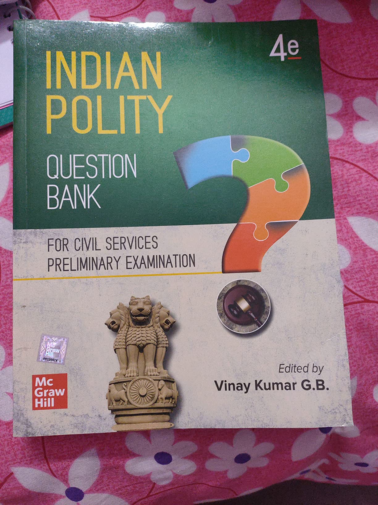 Buy Indian Polity Question Bank for UPSC Pre Exam|English| 4th Edition ...