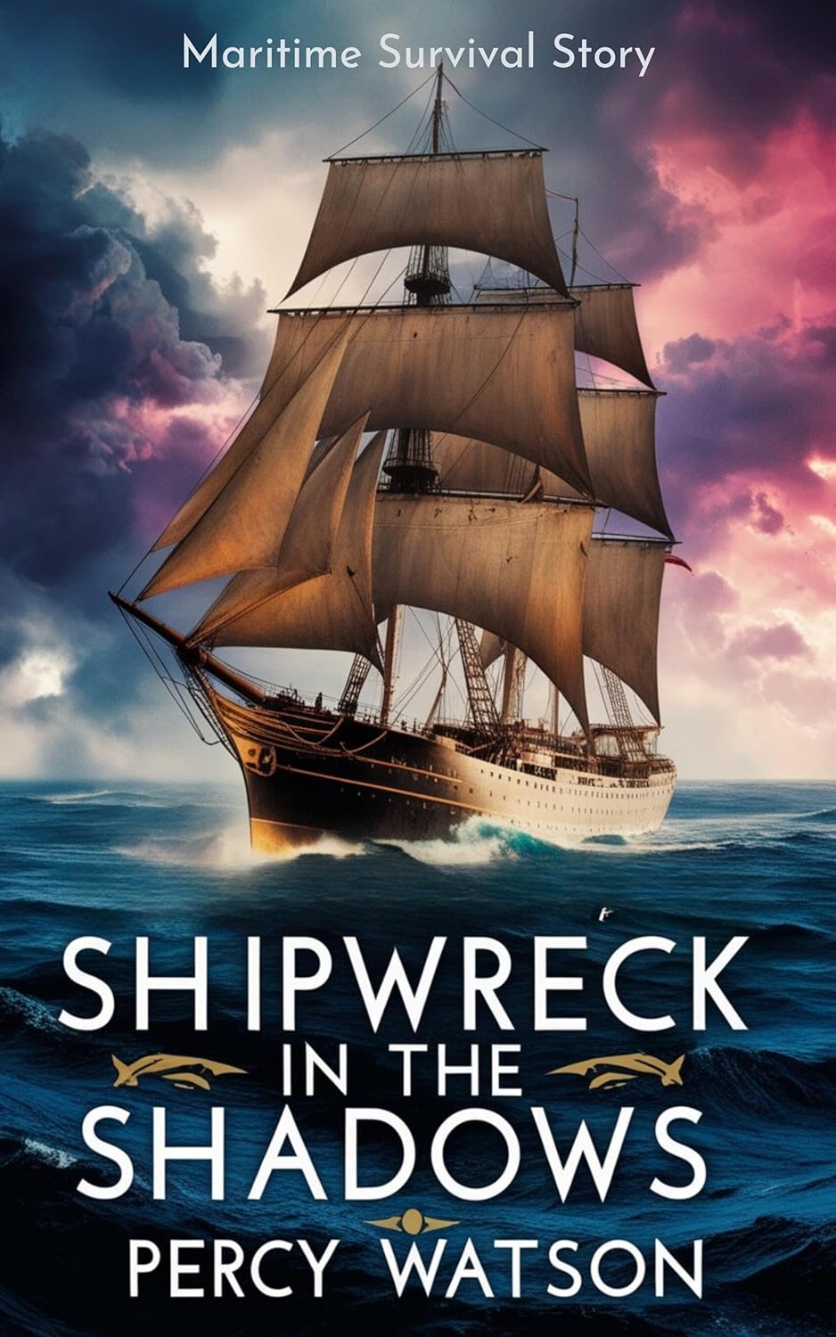 Amazon.com: Shipwreck in the Shadows: Maritime Survival Story set in ...