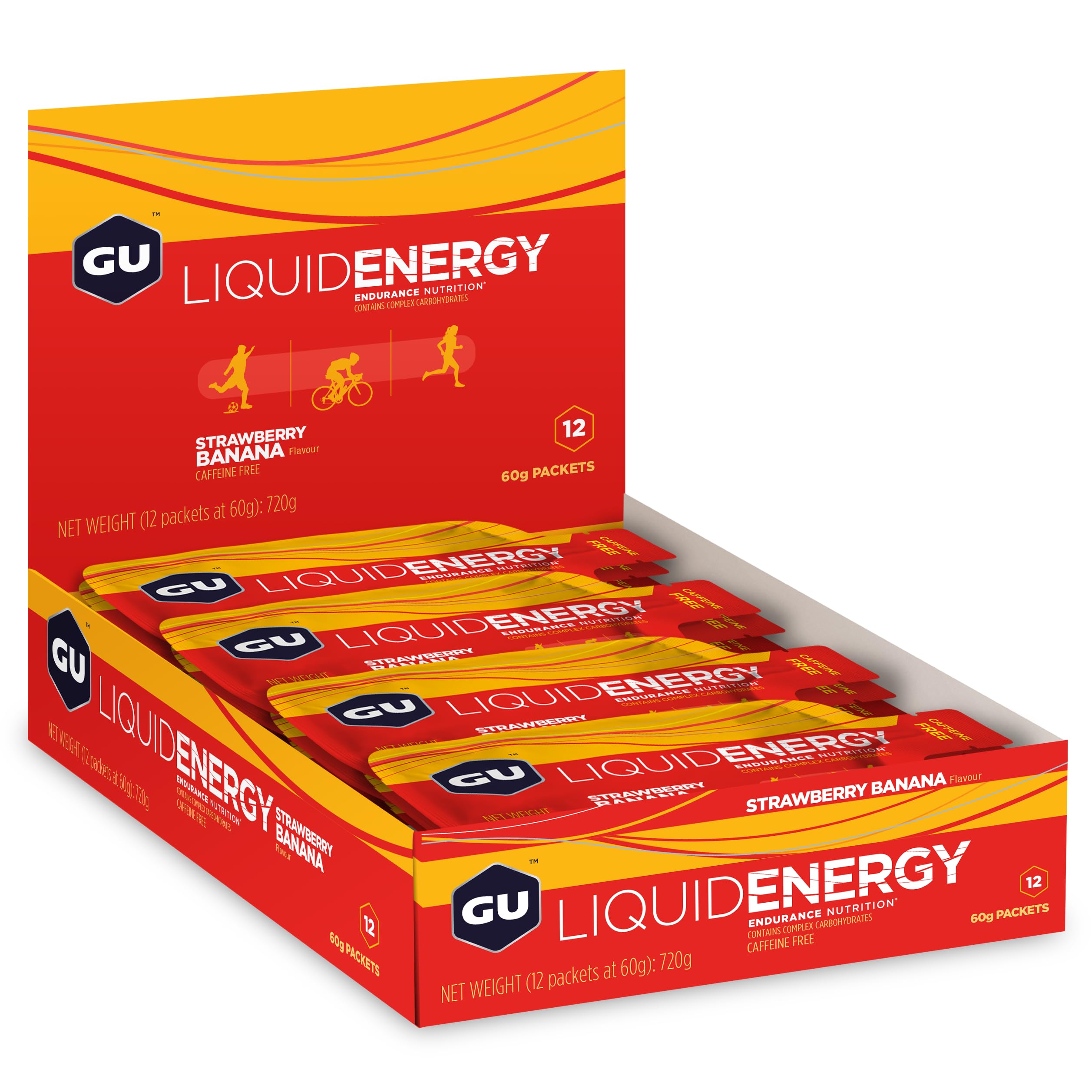 Amazon.com: GU Energy Liquid Energy Gel with Complex Carbohydrates ...
