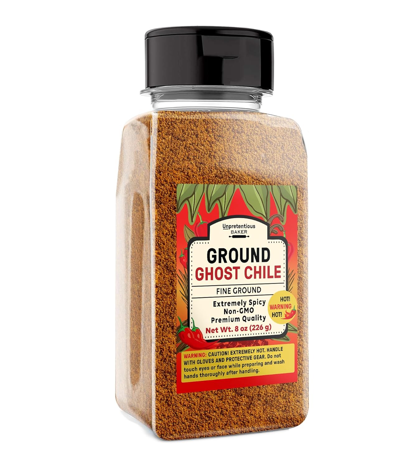 Amazon.com : Unpretentious Ground Ghost Chile Pepper, 8 oz, Extremely ...