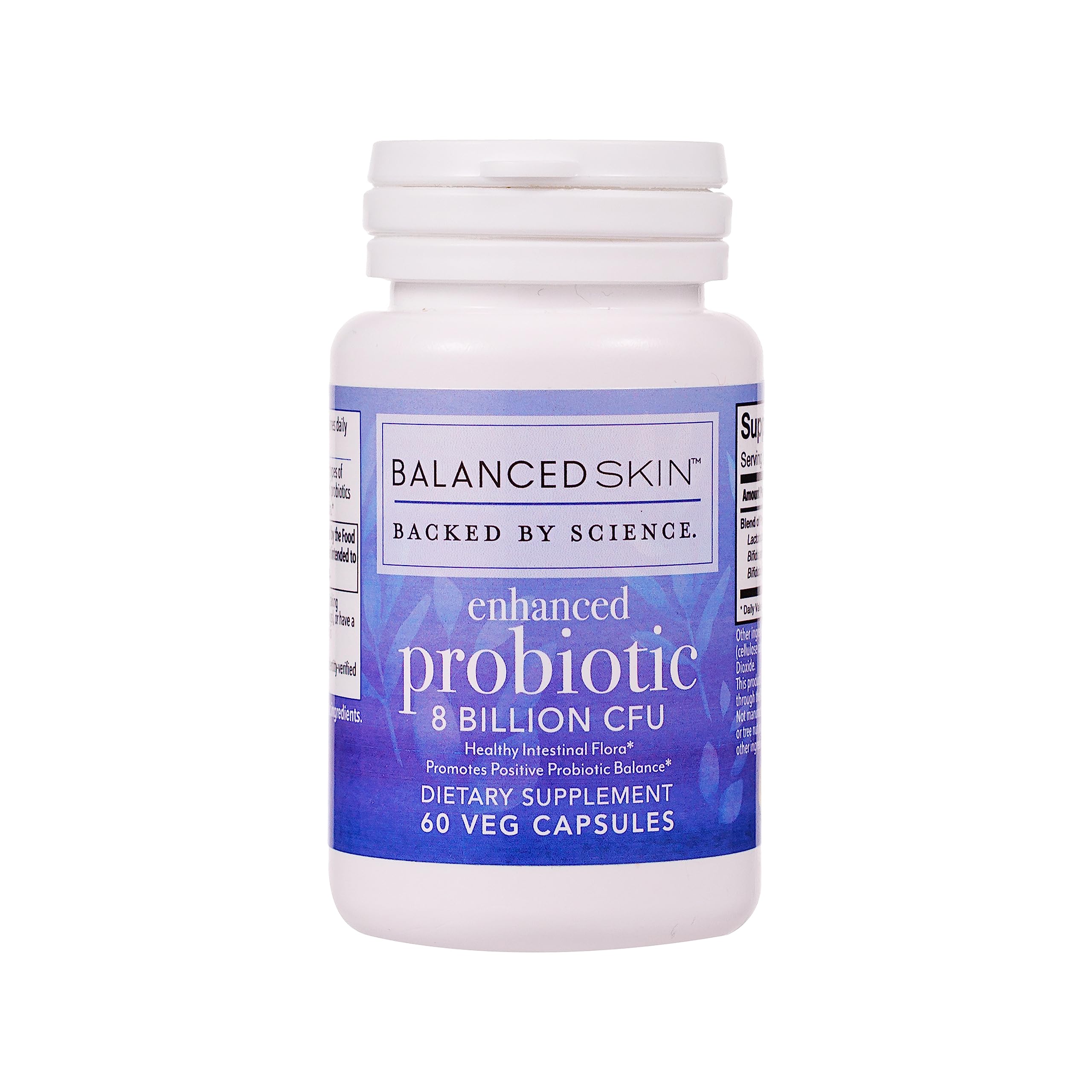 Amazon.com: Enhanced Probiotic 8 Billion CFU - Daily Probiotic with 3 ...