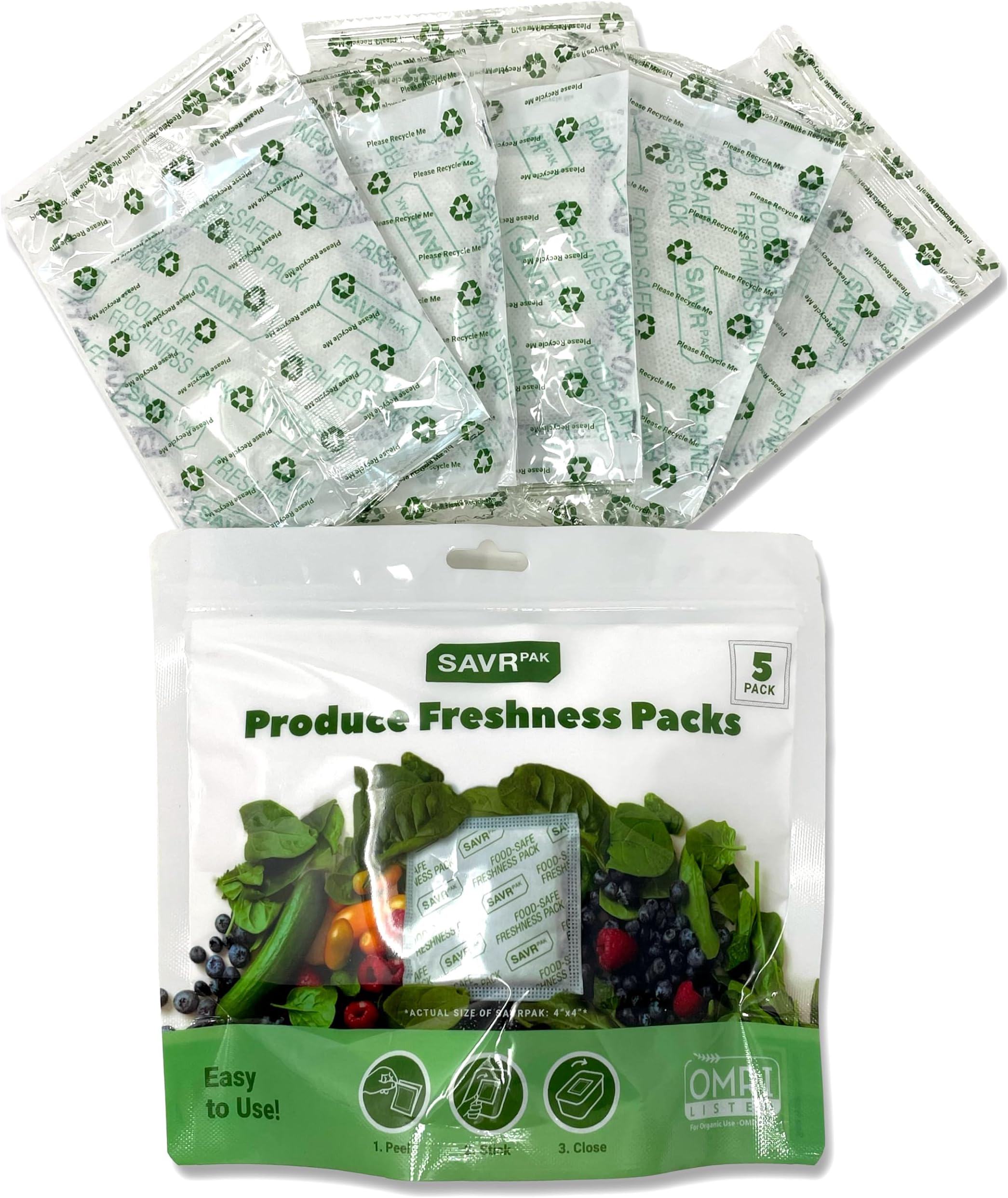 Amazon.com: SAVRpak Freshness Packs keep your produce fresh and tasty 2 ...