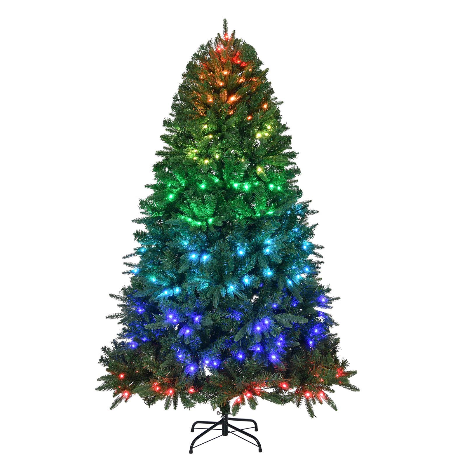 Amazon.com: VINGLI Pre-lit LED 6 FT Christmas Tree w/Twinkle Lights ...