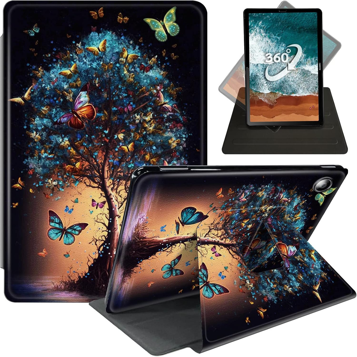 Amazon.com: FUYOCWE Case for Amazon Kindle Fire HD 8/HD 8 Plus Tablet ...