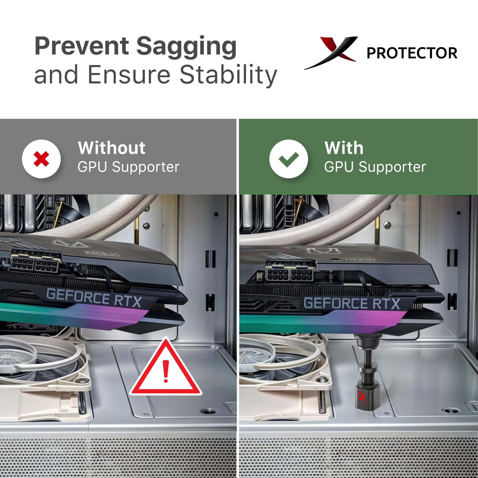 Snapklik.com : X-Protector GPU Support Bracket - Small GPU Sag Bracket ...