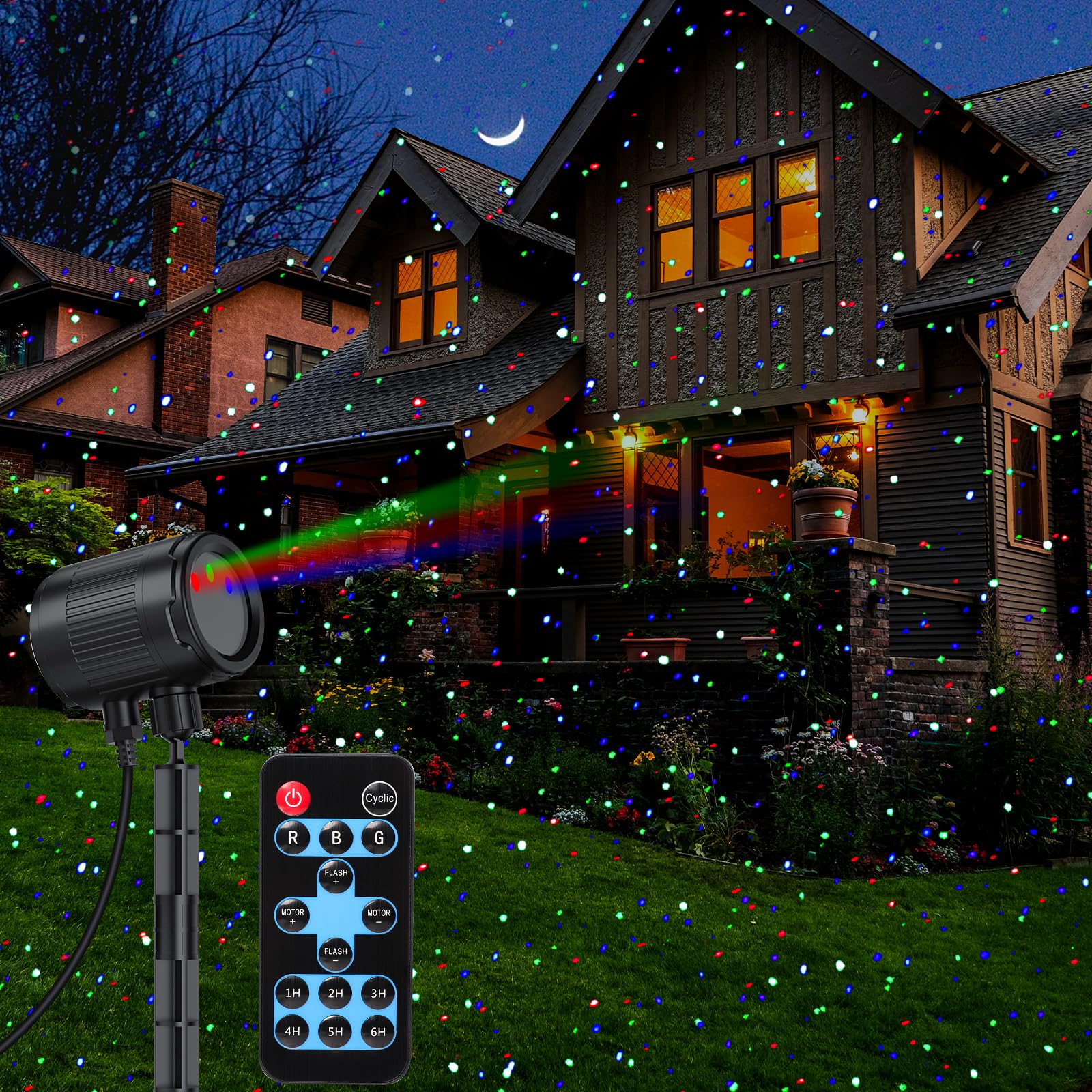 Laser Lights For Outside Homes New Design Moving Firefly LEDMALL RGB