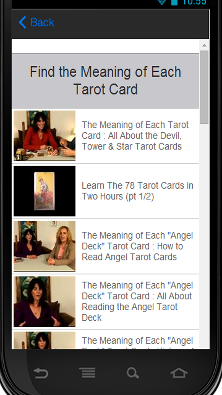 Tarot Cards - How To Read - App on Amazon Appstore