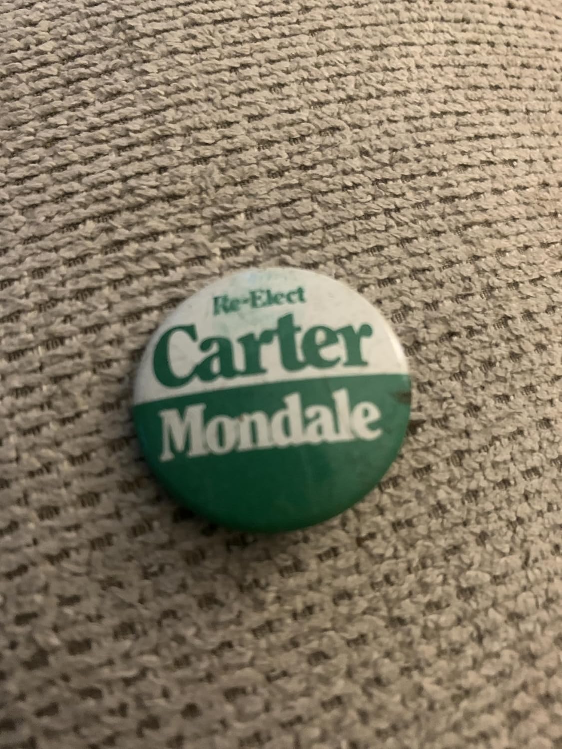 Amazon.com: Re-elect CARTER, MONDALE 1976 POLITICAL PIN