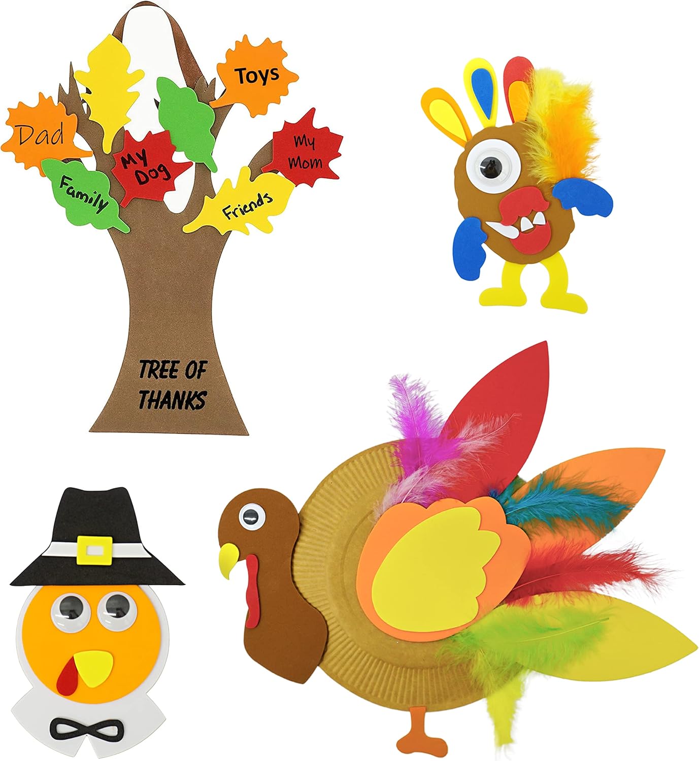 Amazon 4E s Novelty Thanksgiving Craft For Kids Makes 4 Includes amazon-4e-s-novelty-thanksgiving-craft-for-kids-makes-4-includes