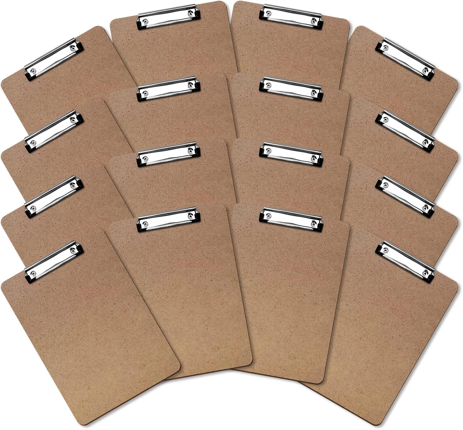 Amazon.com : EODVICS Mini Clipboards, 16 Pack Hardboard Office Clip ...