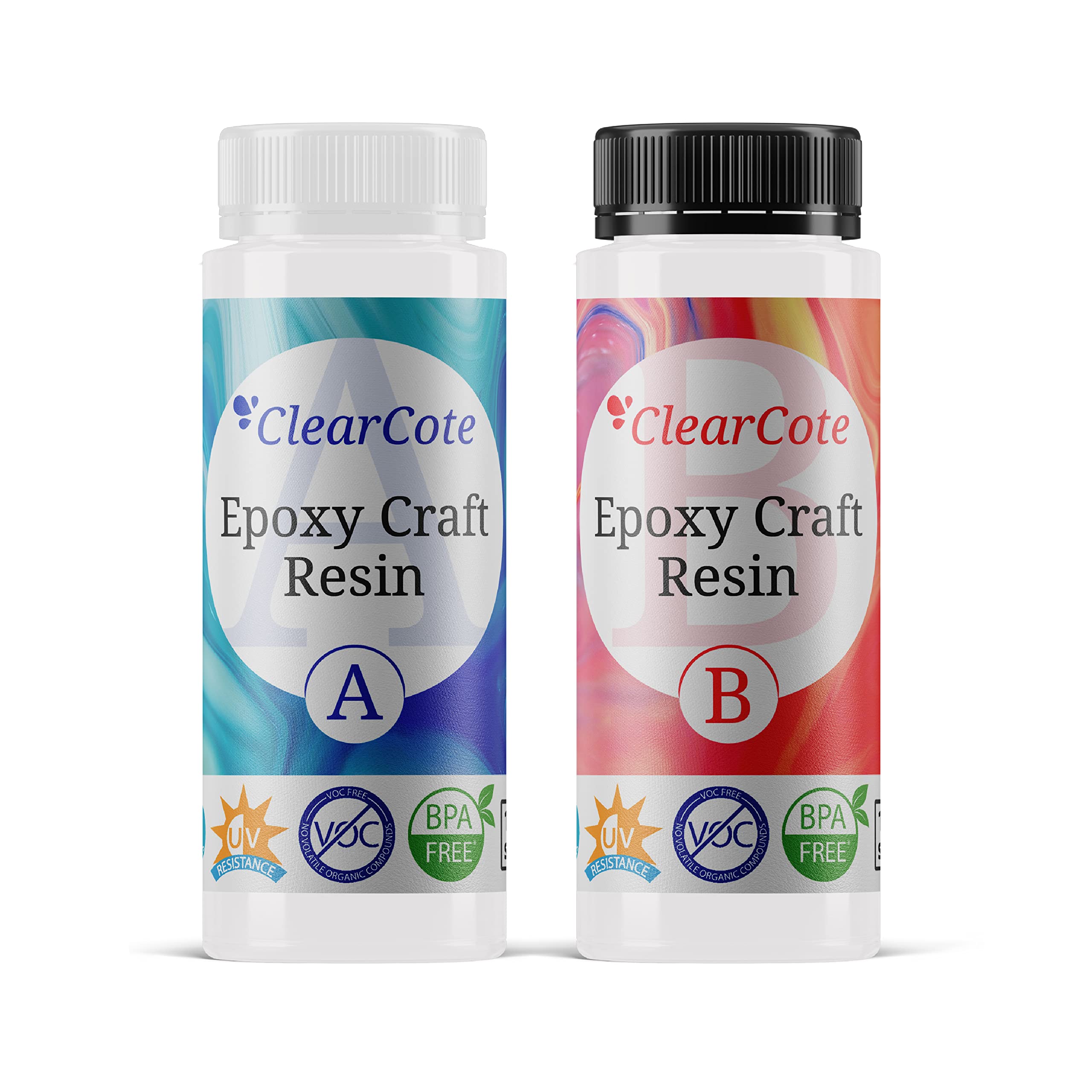 Amazon.com: Epoxy Resin 1 Pint / 16oz Kit Craft Table Top Epoxy Resin ...