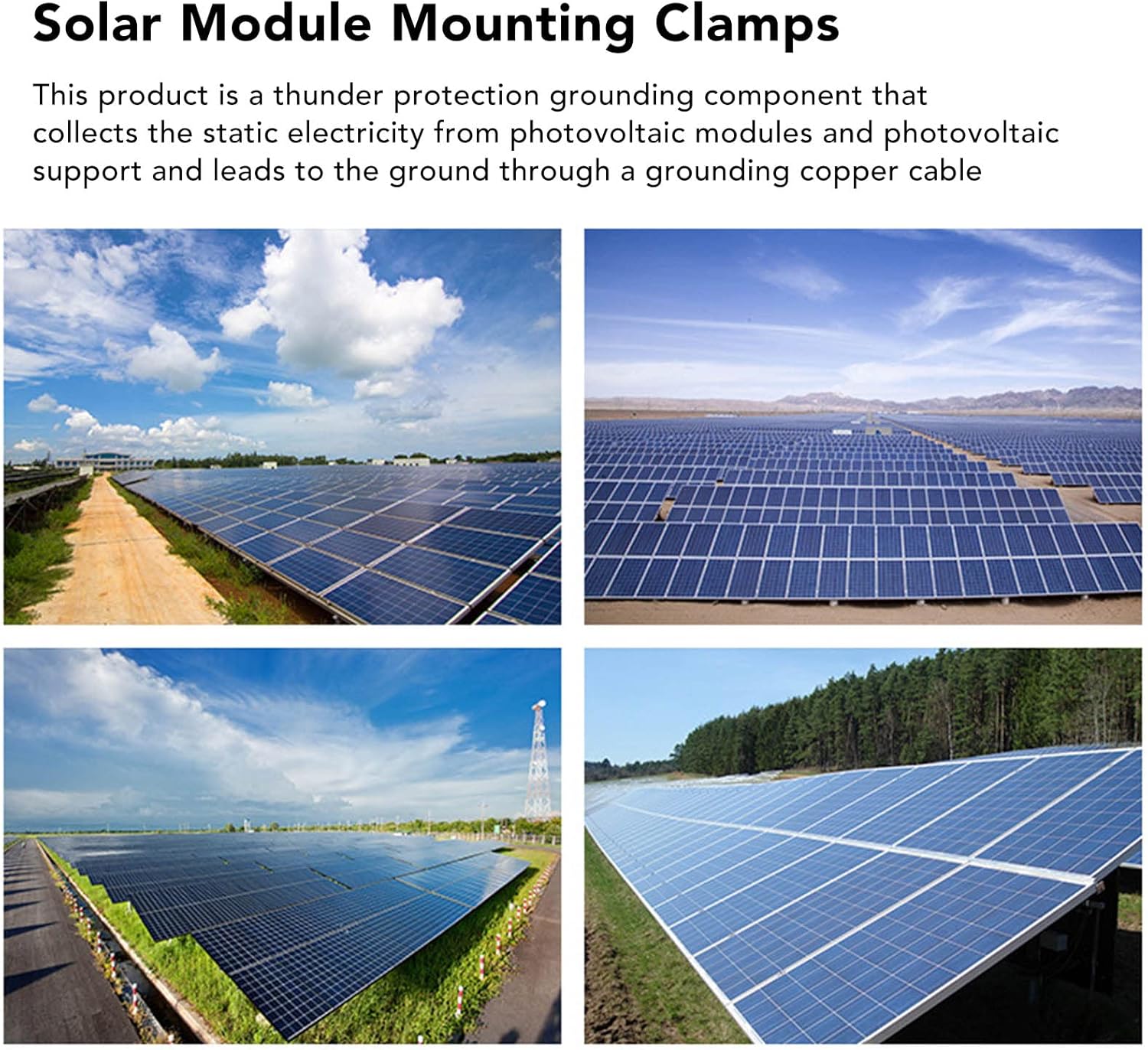Solar Panel Grounding Lugs, 10 Pcs Solar Mounting Nepal | Ubuy