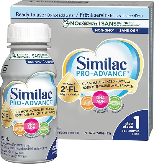 Similac Pro-Advance Step 1, Baby Formula, Our Closest Formula to Breast ...