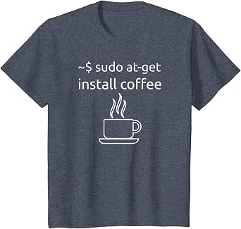 Amazon.com: Sudo Install Coffee Shirt - Programmer Jokes Gift ...
