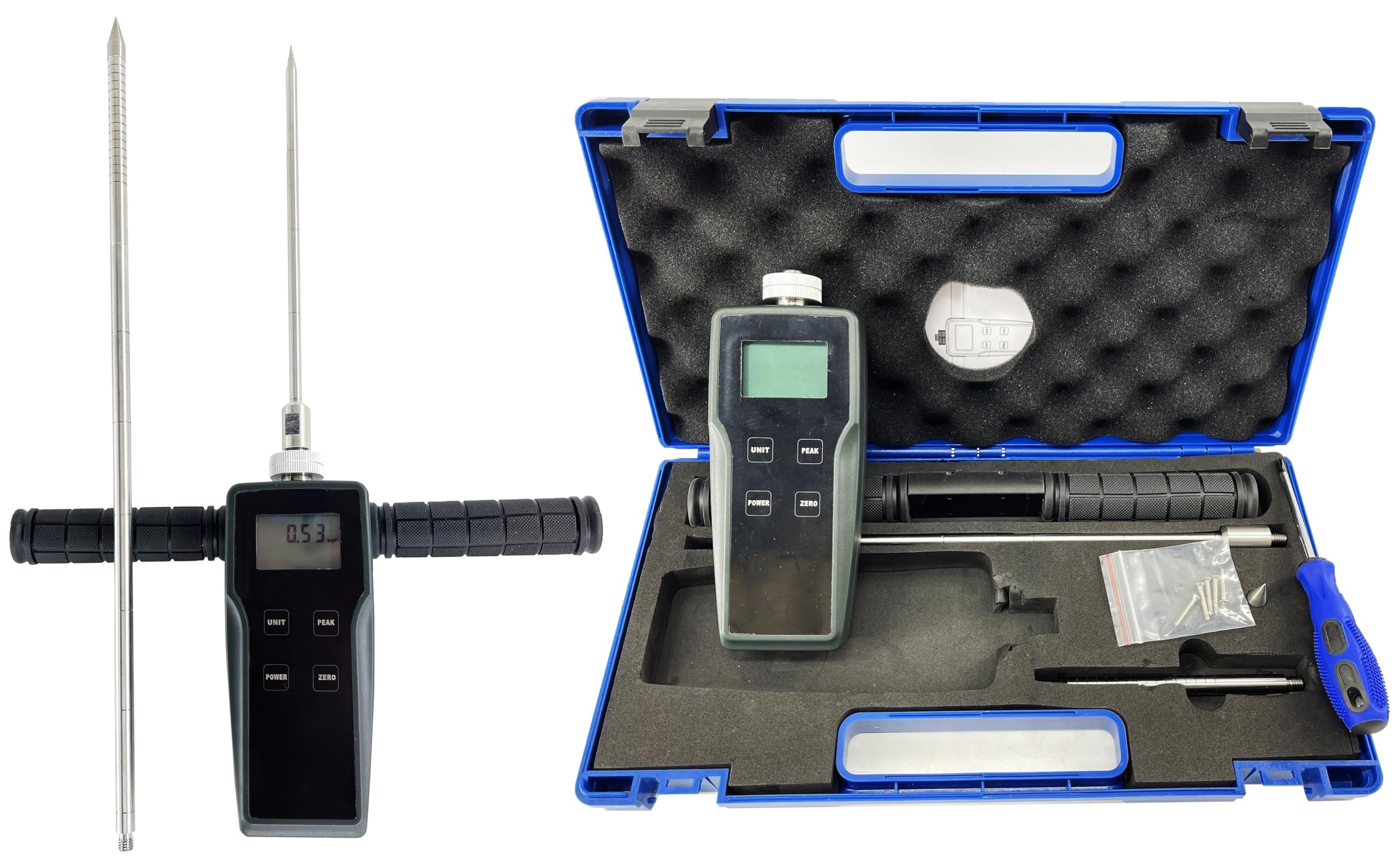 HFBTE Soil Compaction Meter Probe Soil Hardness Tester Soil Compaction ...