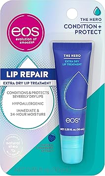 Amazon.com: eos The Hero Lip Repair, Extra Dry Lip Treatment, 24HR ...