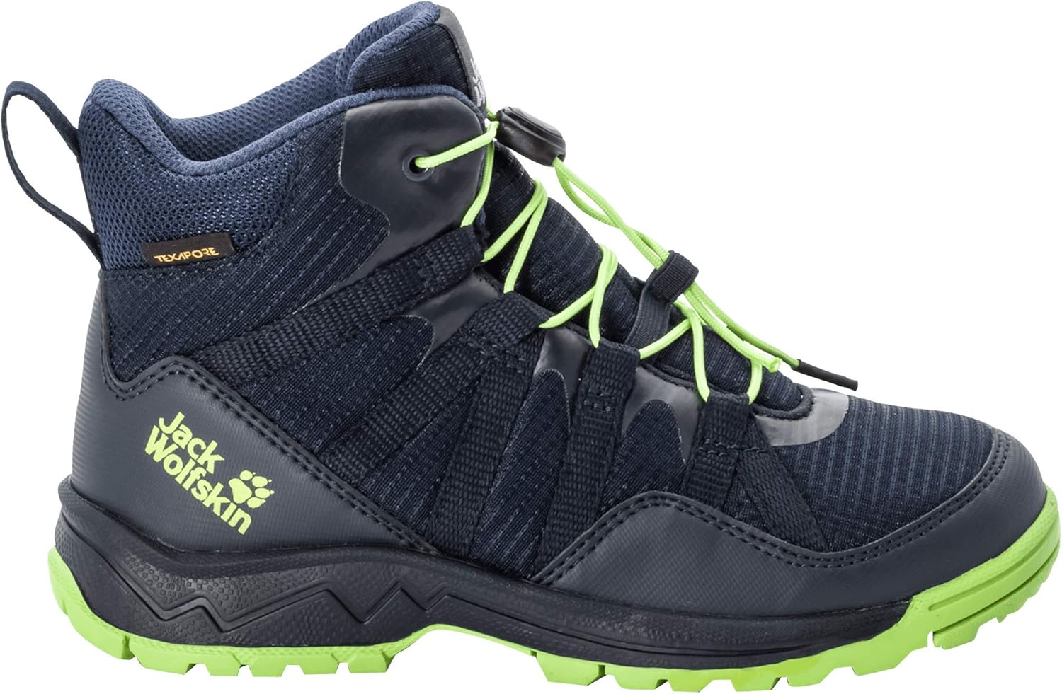 Amazon.com | Jack Wolfskin Thunderbolt Texapore Mid K Hiking Boot, Dark ...